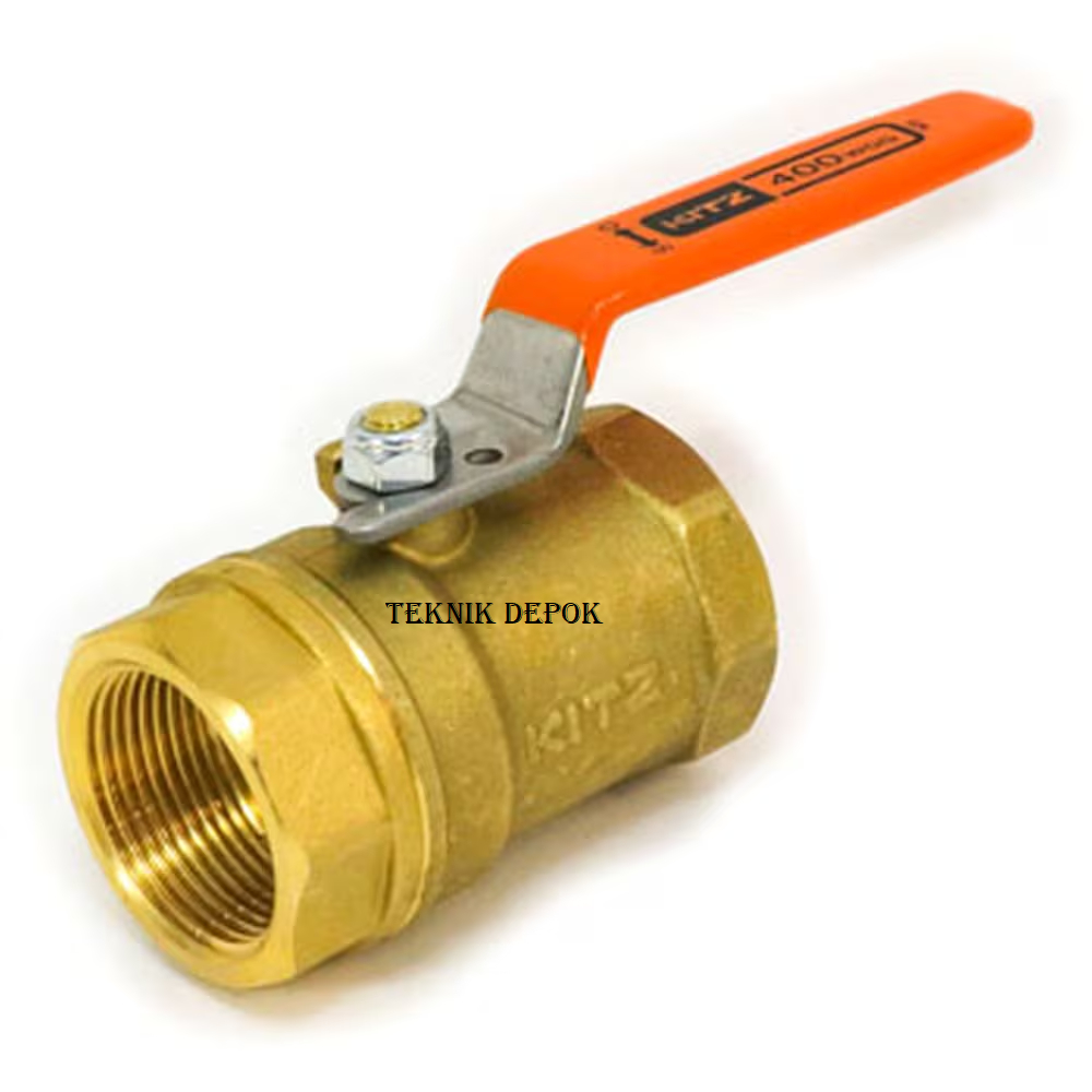 1 Inch Brass Ballvalve KITZ ORIGINAL GENUINE Water Pipe Connection ...