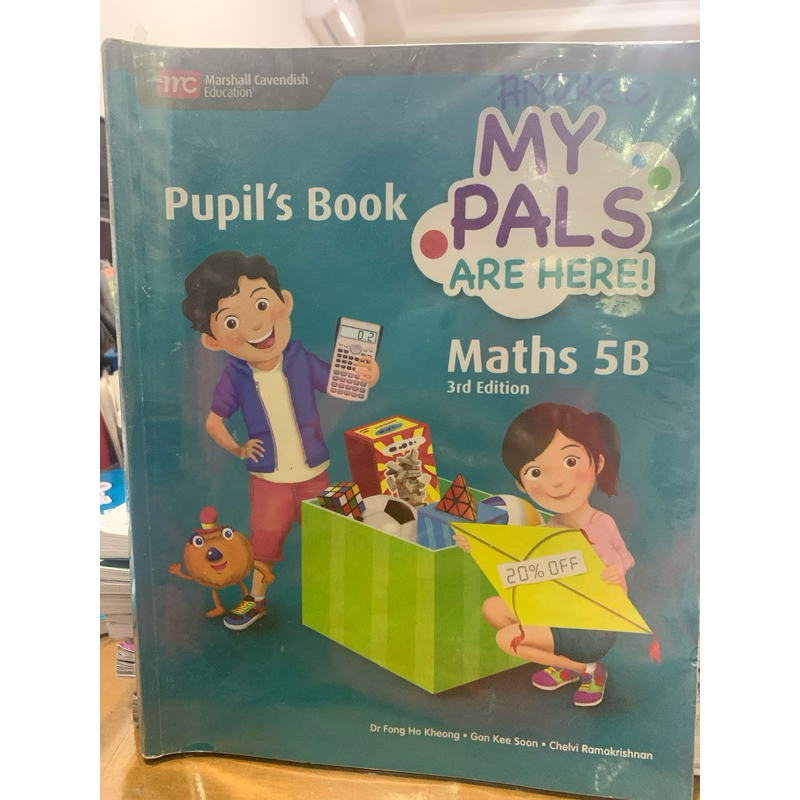 My Pals are Here Maths 5A 5B 3rd Edition Marshall Cavendish | Shopee ...