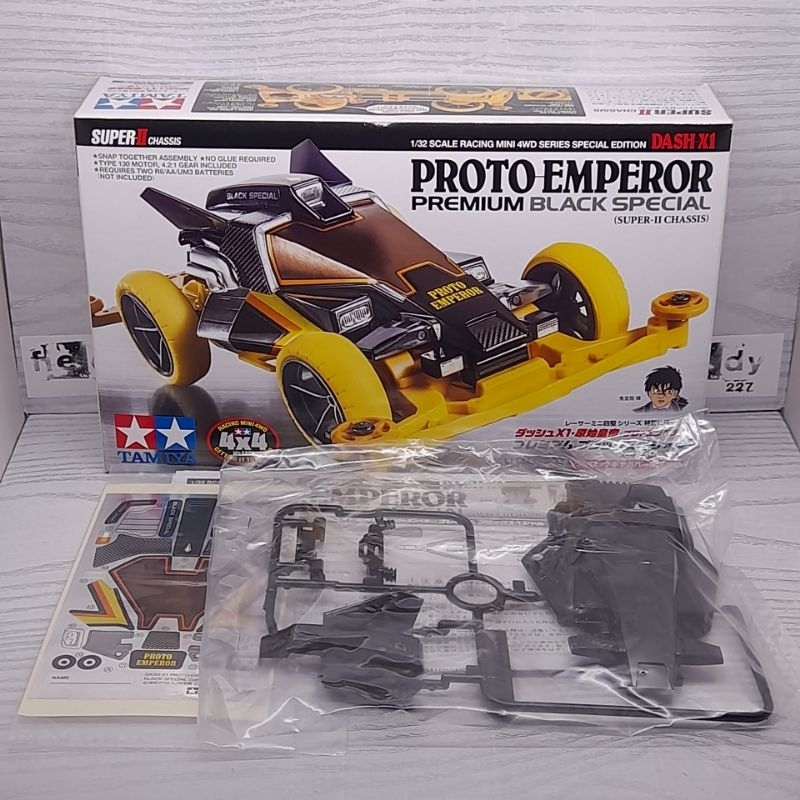 Tamiya Body+Sticker Proto Emperor Premium Black Special Original ...