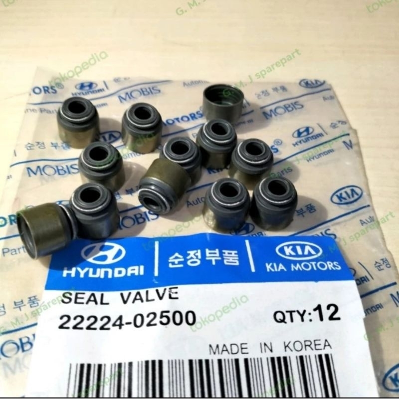 Valve SEAL VALVE SEAL HYUNDAI ATOZ KIA VISTO PICANTO COSMO ORIGINAL ...