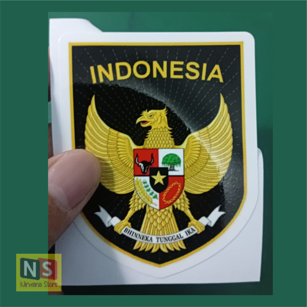 Garuda National Team Logo Sticker - Indonesian Sticker For Laptop ...