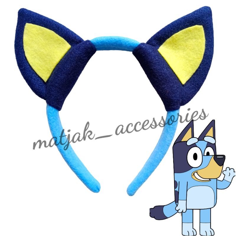 Bluey Inspired Character Headband Bluey Bingo Children's Cartoon ...