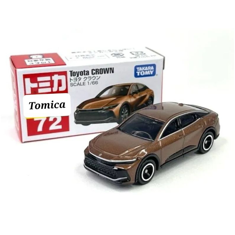 Tomica TOYOTA CROWN BROWN TAKARA TOMY 72 DIECAST CAR SUV HATCHBACK CITY ...