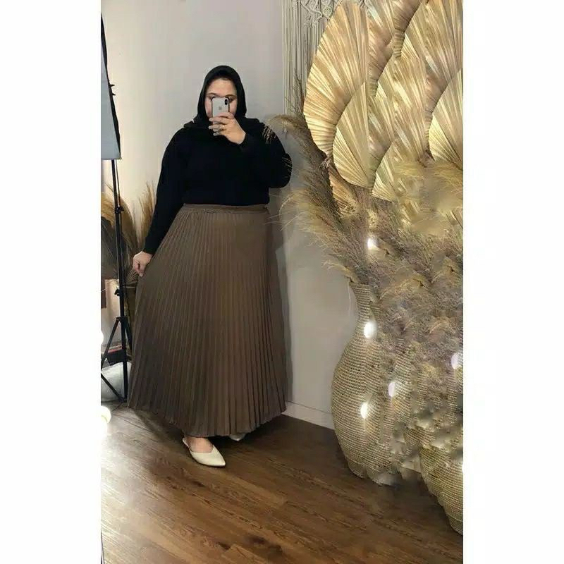 PREMIUM PLISKET SKIRT 4L XXXXL 4 XL SUPER JUMBO MAYUNG SKIRT XL XXL XXXL XXXXL 2L 3L 4L BIG SIZE ...