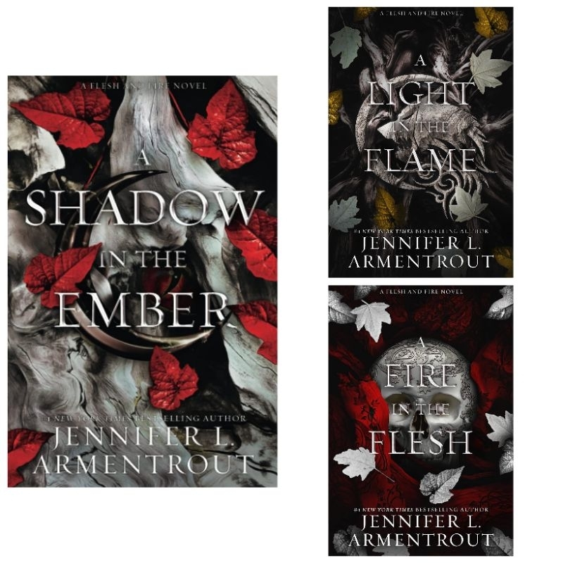 A Shadow in the Ember A Light in the Flame A Fire in the Flesh Flesh and Fire (1-4 book series ...