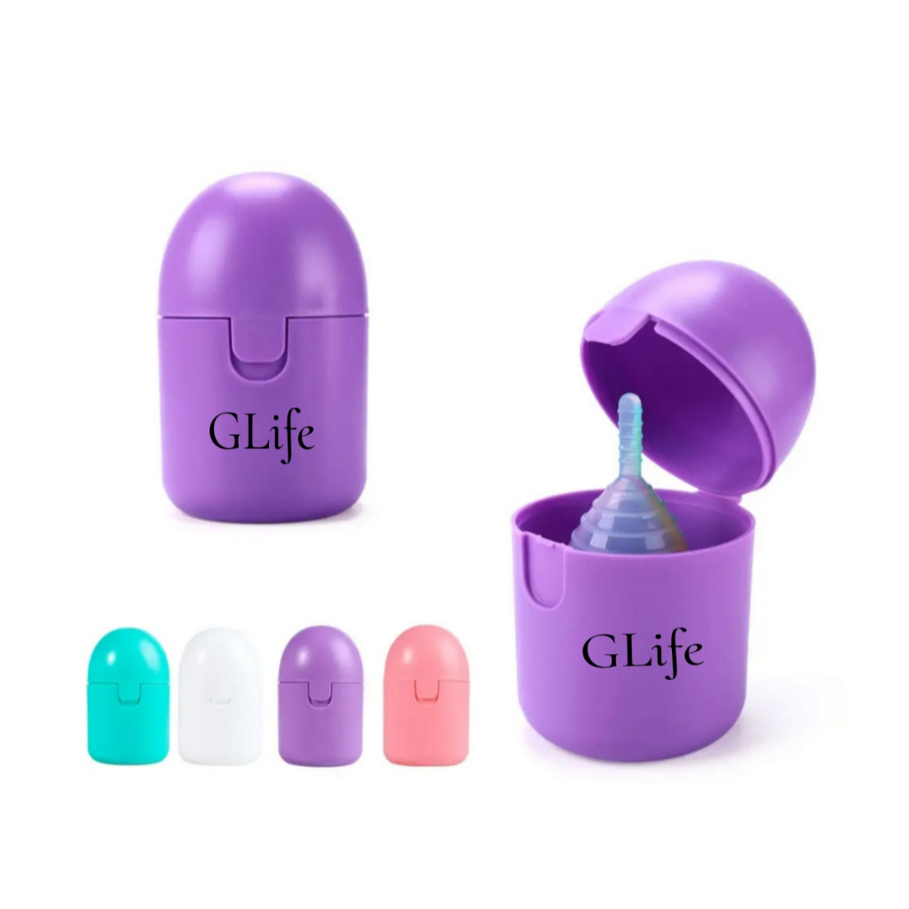 GLife Menstrual Cup Sterilizer Storage Case Menstrual Cup Container ...