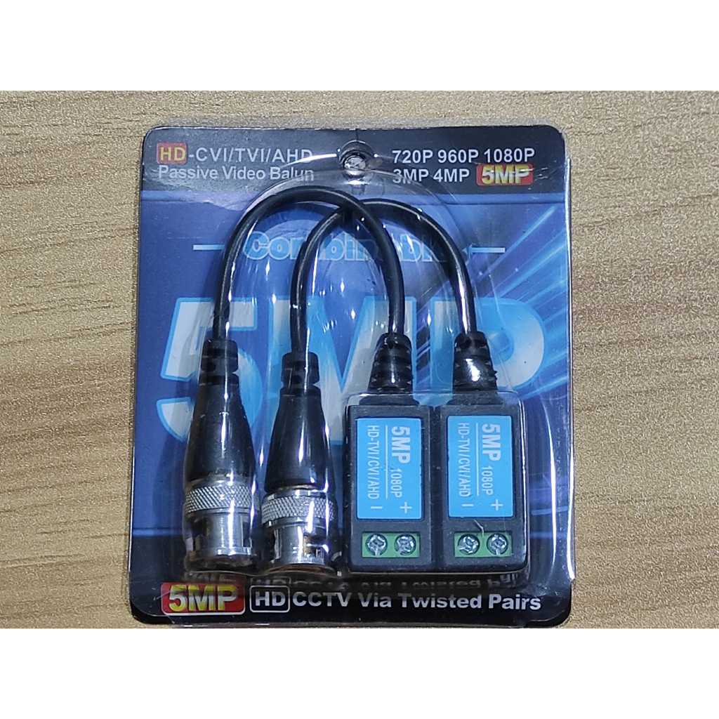 Video Balun CCTV 5 MP / Passive Balun 5MP Video Balun | Shopee Singapore