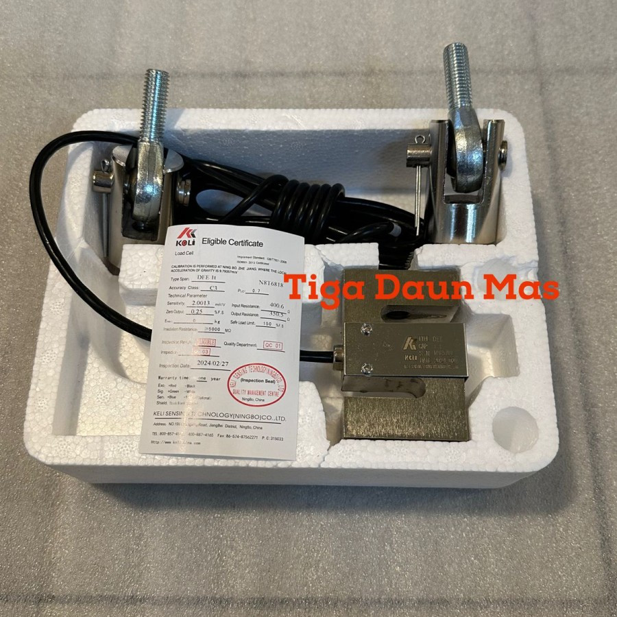 Load Cell Keli DEE 1 Ton Keli Scale Sensor DEE 1 Ton Load Cell Keli DEE ...