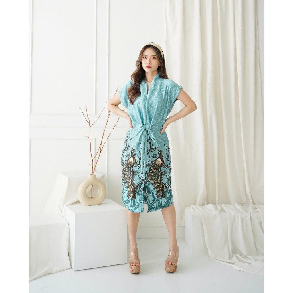 Td BCY BLUE SERIES-Family BATIK-Family BATIK- PREMIUM SILK SATIN BATIK ...