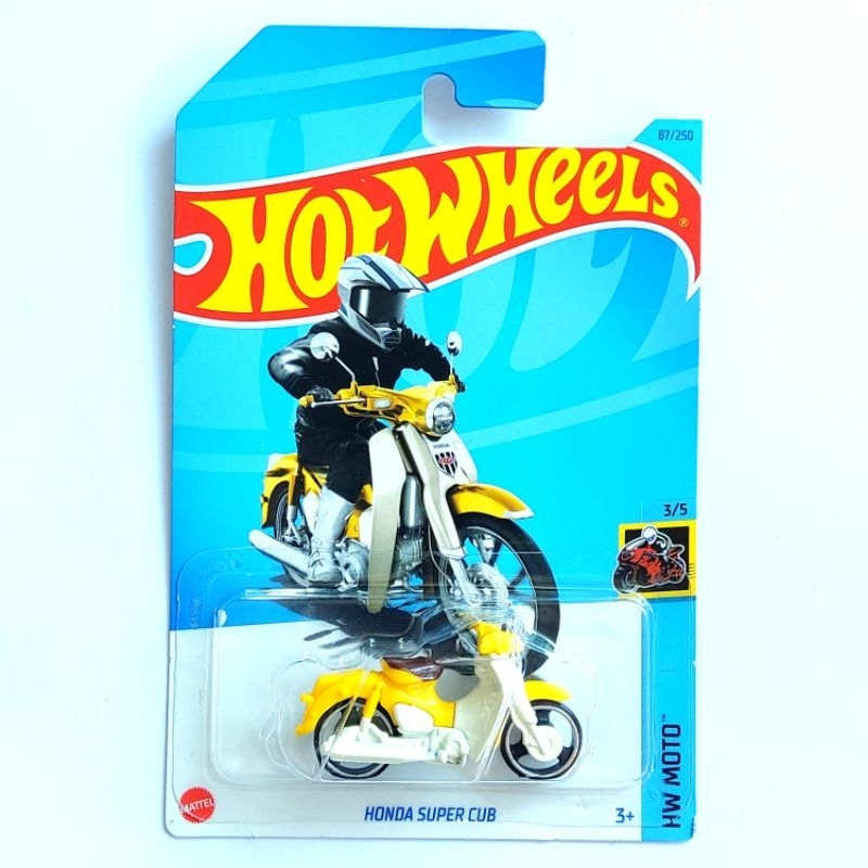 Hot Wheels Honda Super Cub Yellow - Q2023 | Shopee Singapore