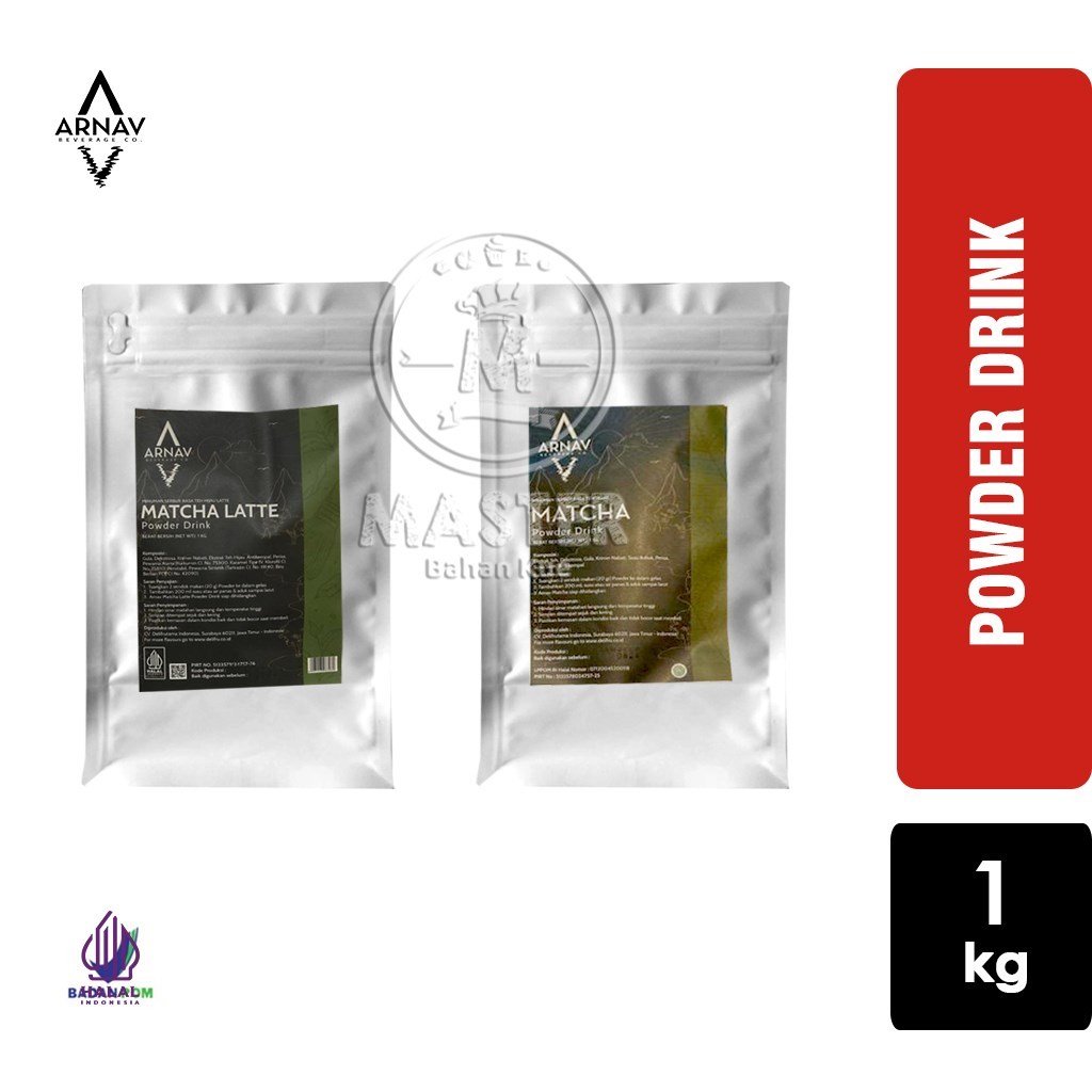 ARNAVI Matcha Drink Powder & Matcha Latte Powder Drink [1 Kg] | Shopee Singapore