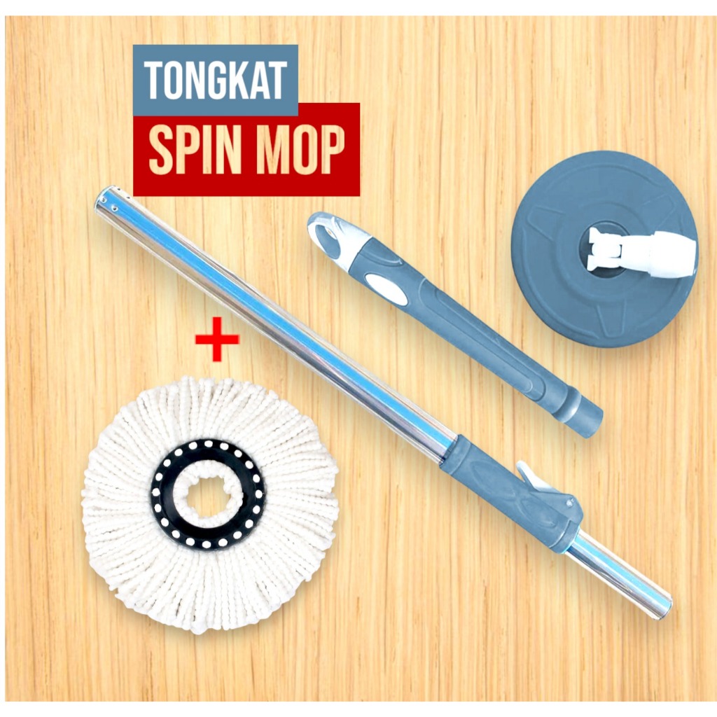 Wing Star Shop Mop Stick and Mop Cloth FT and XT Mop Stick Set with ...