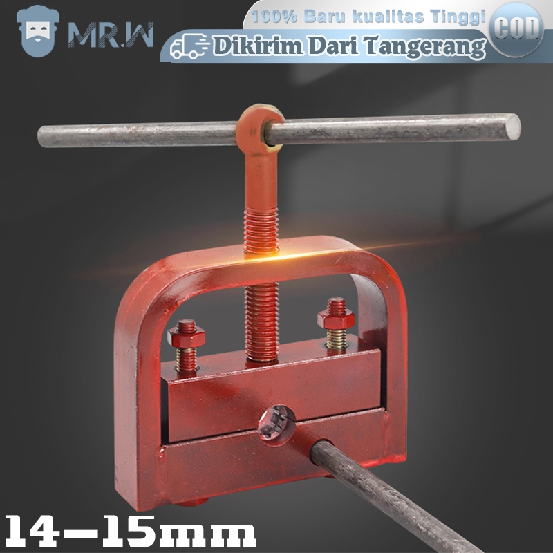 Pipe Vise Set Pipe Clamp 14-15mm Vise Pipe Hose Crimper Press Tool ...