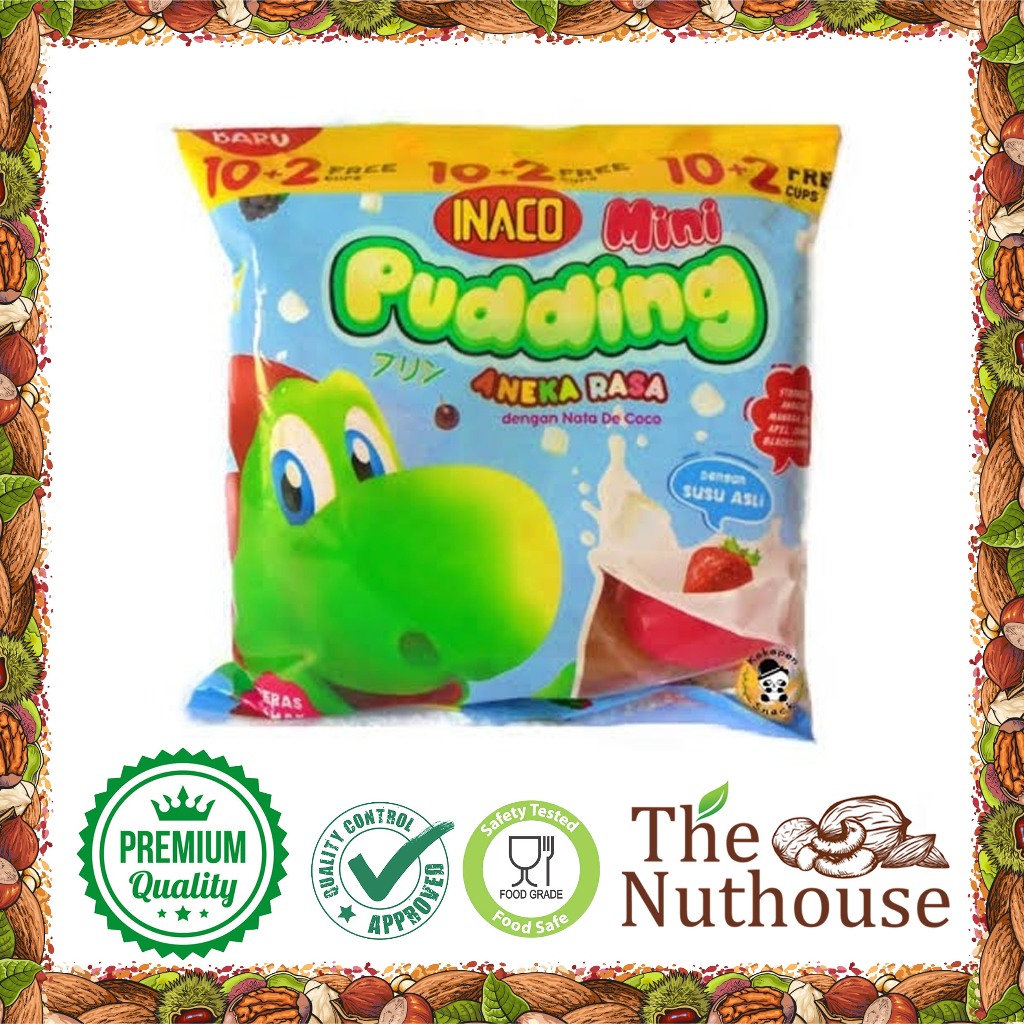 Inaco Mini Pudding Mix Assorted Flavors Nata De Coco Contents 10's ...