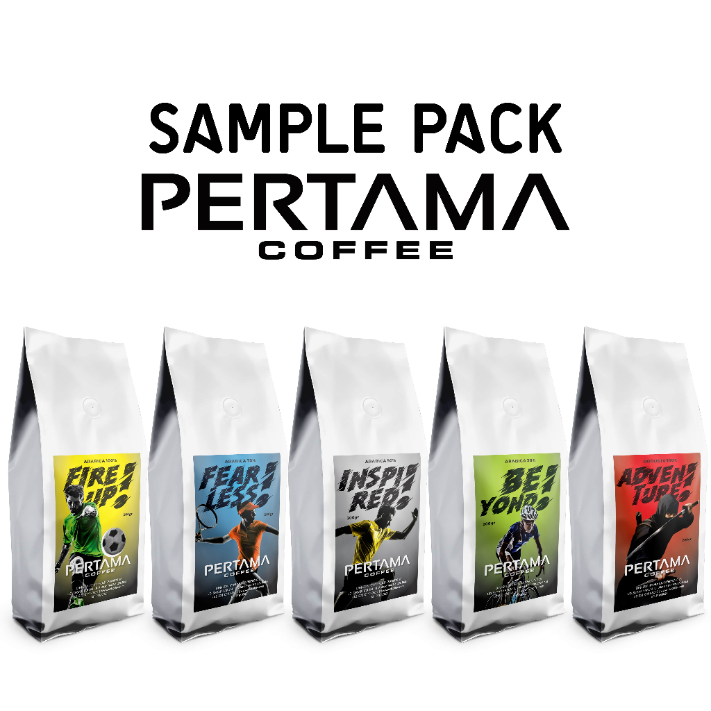 First COFFEE | Sample PACK 5x200GR | Arabica ROBUSTA | Commercial GRADE ...
