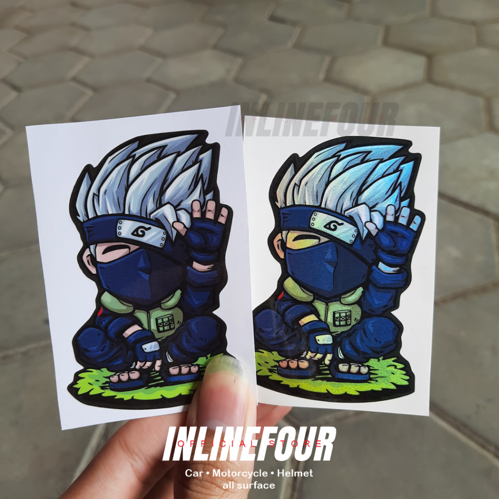 Hologram Sticker Anime Sticker - Kakashi Hatake - Naruto - Japanese ...