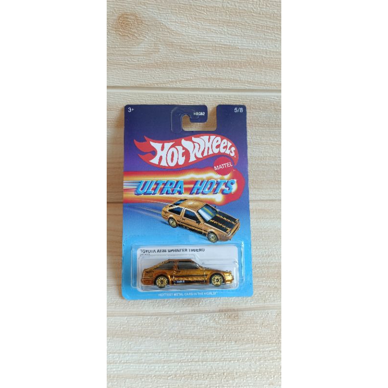 Hot Wheels Toyota AE86 Sprinter Trueno HRX12 gold || Hw ultra Hots ...