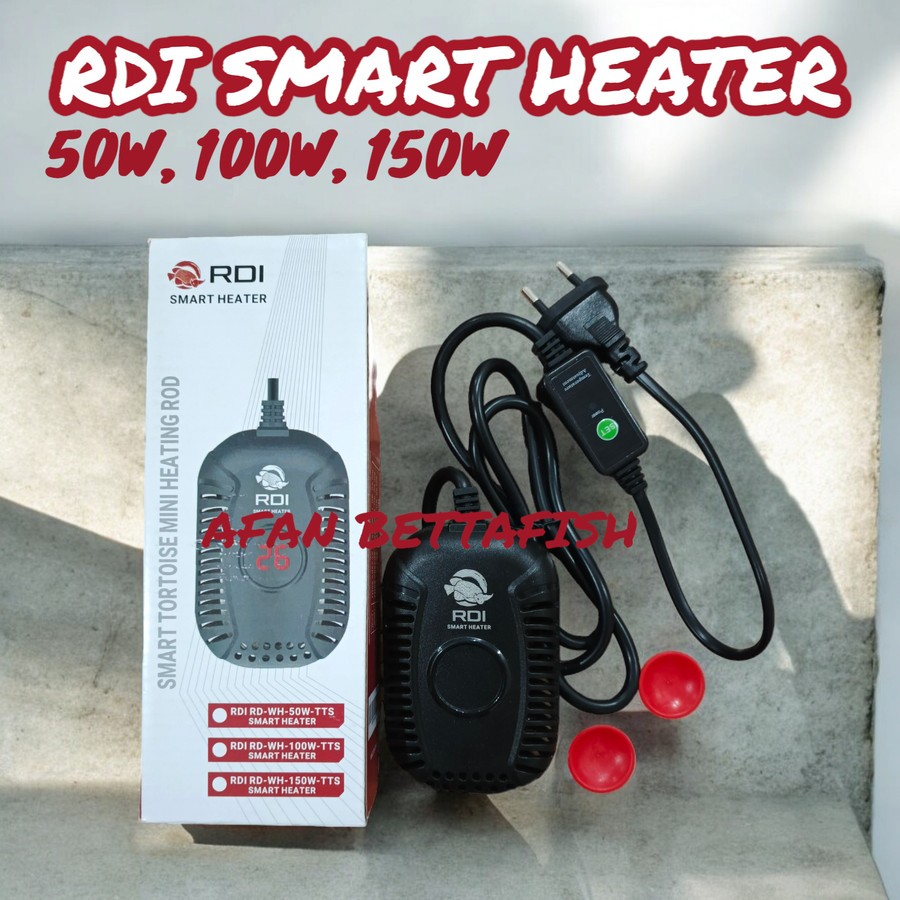 RDI SMART HEATER Aquarium Water HEATER WH TTS 50 100 150 WATT | Shopee ...