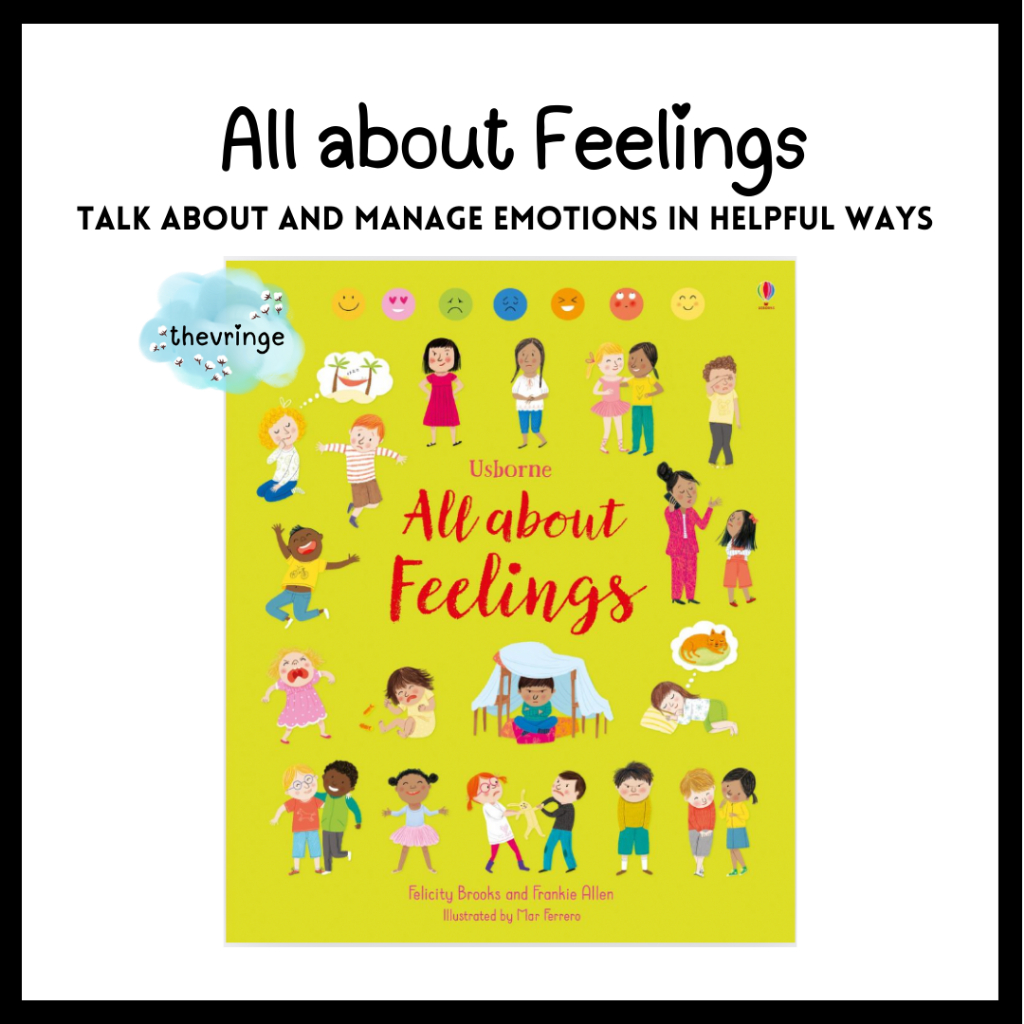 Usborne All about Feelings Book about emotions | Shopee Singapore