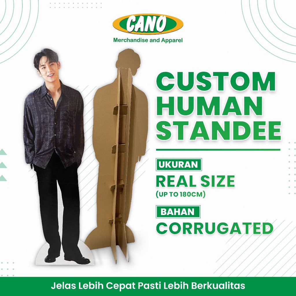 Custom Human Standee Real Size/KPOP Large Human Stande Figure | Shopee ...