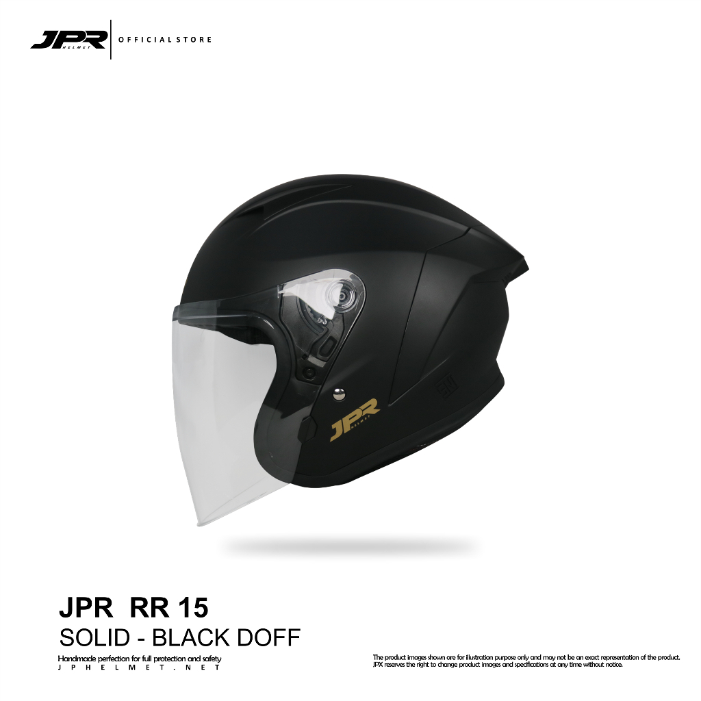 Half face Helmet JPR RR15 SNI Mr Helmet | Shopee Singapore