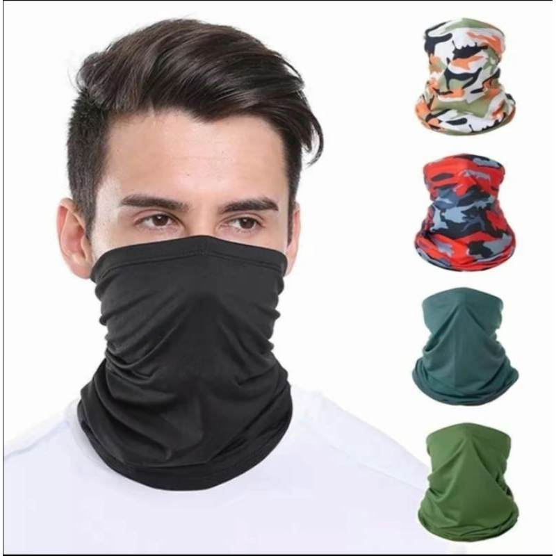 MULTI-Purpose BAFF MASK Black BAFF BANDANA MASK WITH MEN'S AND WOMEN'S ...