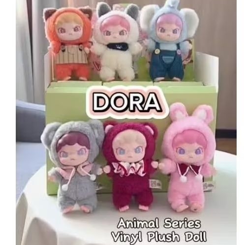 DORA ANIMALS SERIES Vinyl Plush Doll: TNT SPACE | Shopee Singapore