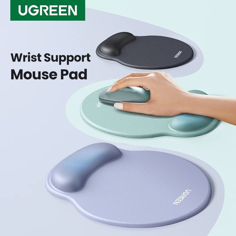 UGREEN Premium Ergonomic Mouse Pad Wrist With Arm Rest Design Anti-Slip ...