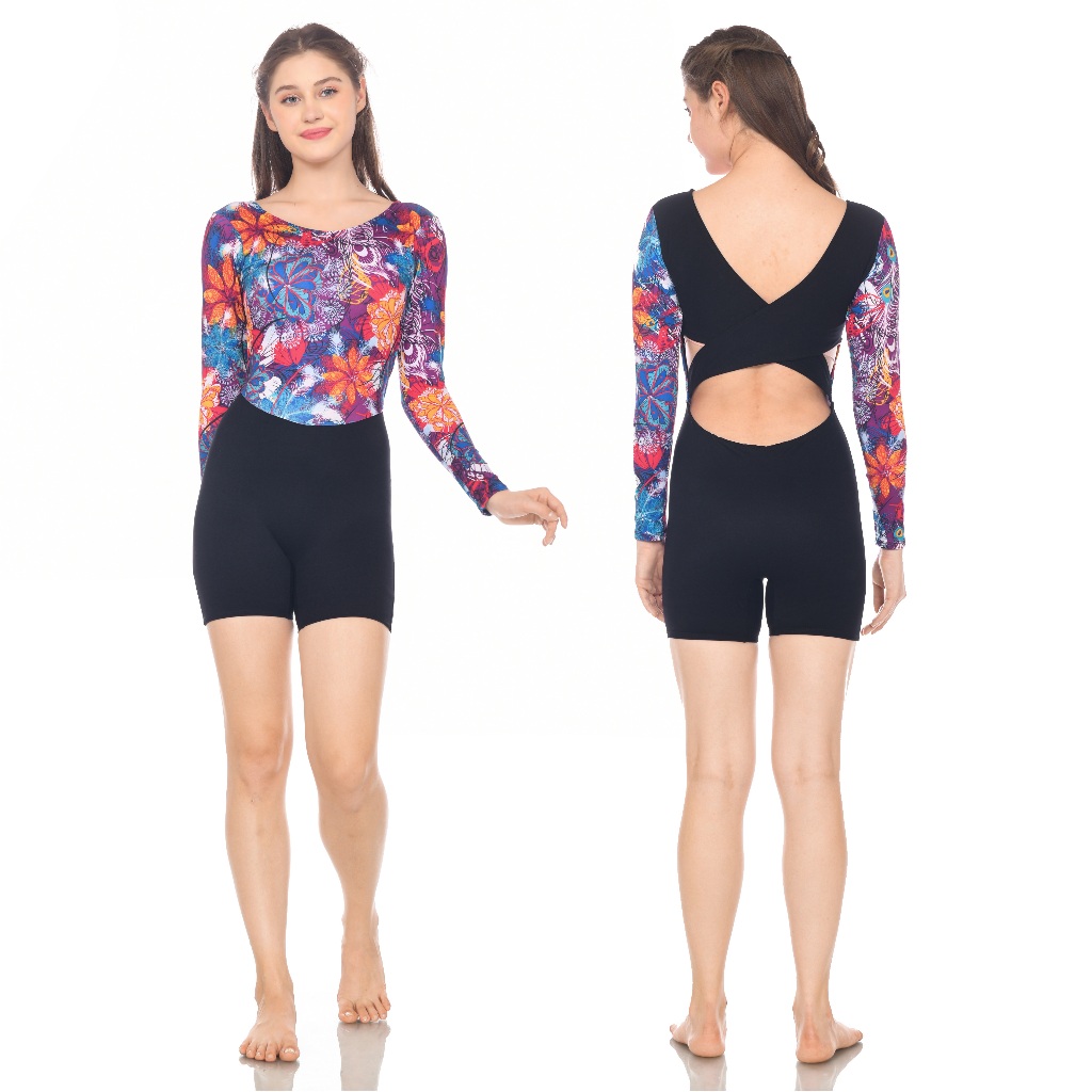 Adult women's diving swimsuit with bikini pattern (CUP BRA/BH lining ...