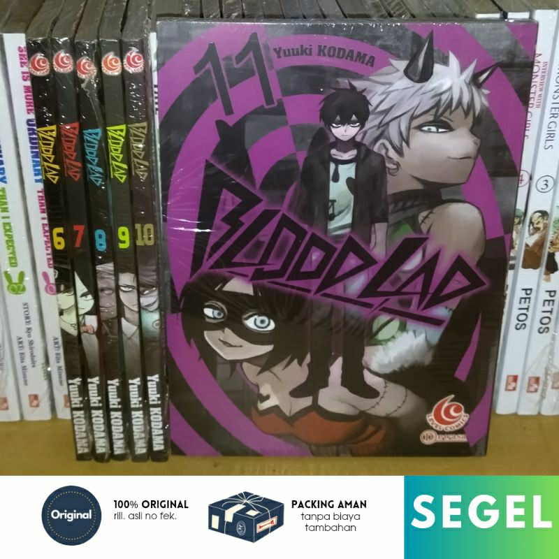Blood Lad Comics - 4 5 9 11 | Yuuki Kodama | Level Comics | Manga Ori Gramedia | Shopee Singapore