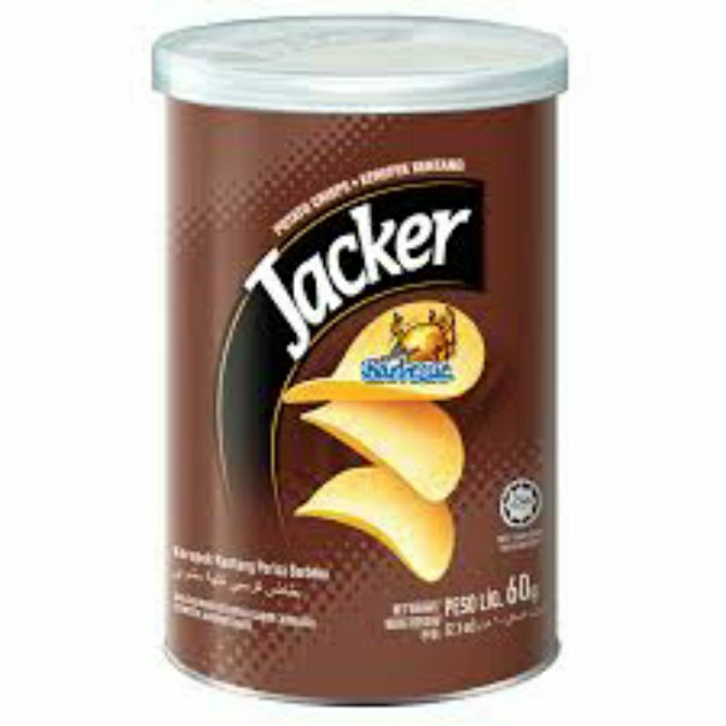 JACKER POTATO CRISP 60g barbecue flavour | Shopee Singapore