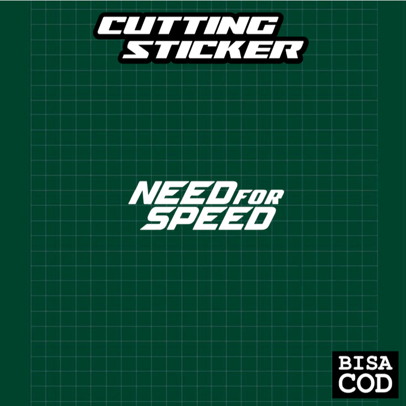 Cutting Sticker NFS need for speed most wanted edition Cool Stickers ...