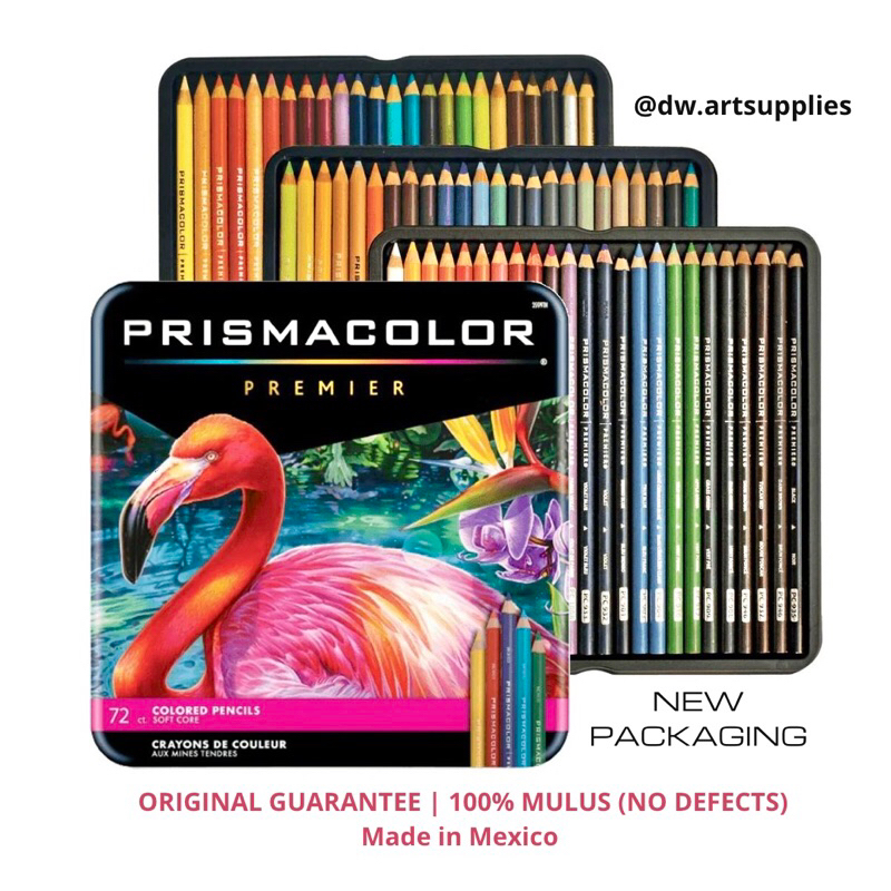 Prismacolor Premier 72colors 100% Smooth (No Defects) | Shopee Singapore