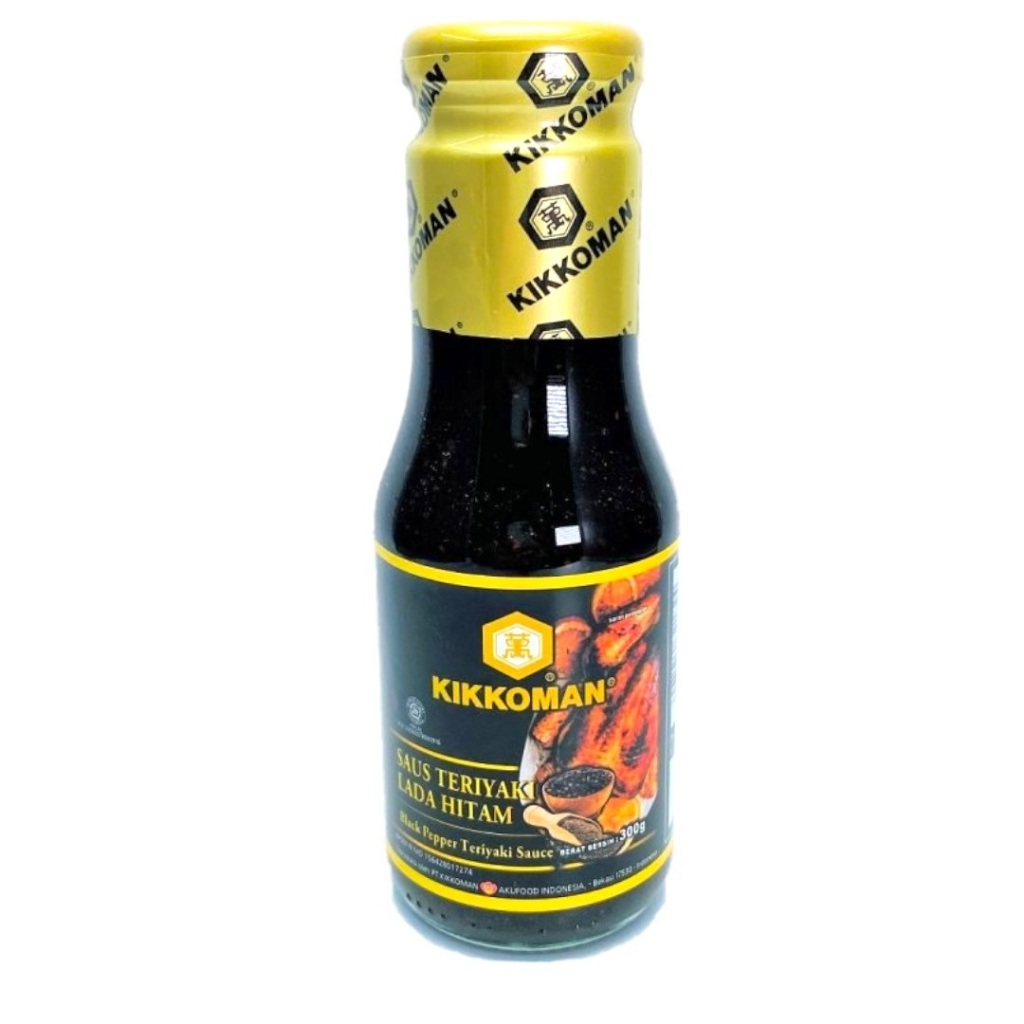 HITAM Teriyaki Black Pepper Sauce Black Pepper Sauce halal Kikkoman ...