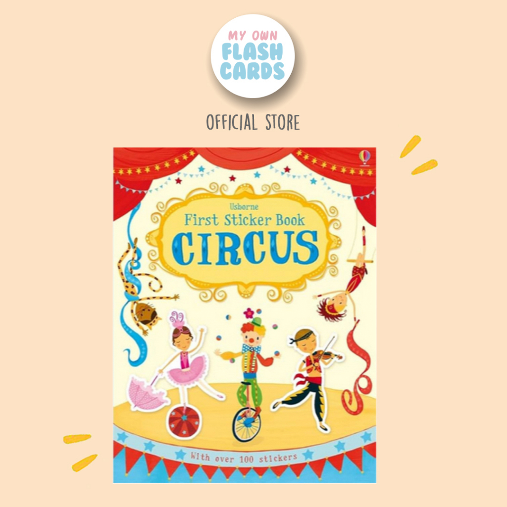 Circus - First Sticker Book - Children's Sticker Book Circus Activity ...