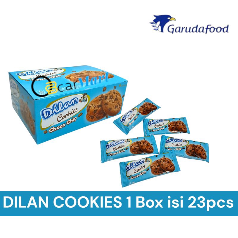 Dilan COOKIES CHOCO CHIPS Biscuit 1 Box Contains 23 pcs | Shopee Singapore