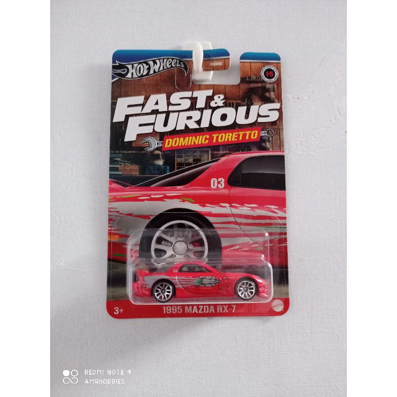 Hot Wheels fast and furry dominic toretto mazda rx7 | Shopee Singapore