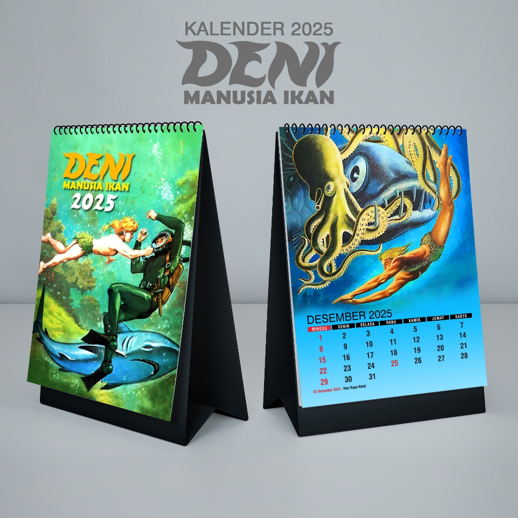 2025 Desk Calendar with afishhuman (preorder) | Shopee Singapore 2025 Desk Calendar with afishhuman (preorder) | Shopee Singapore