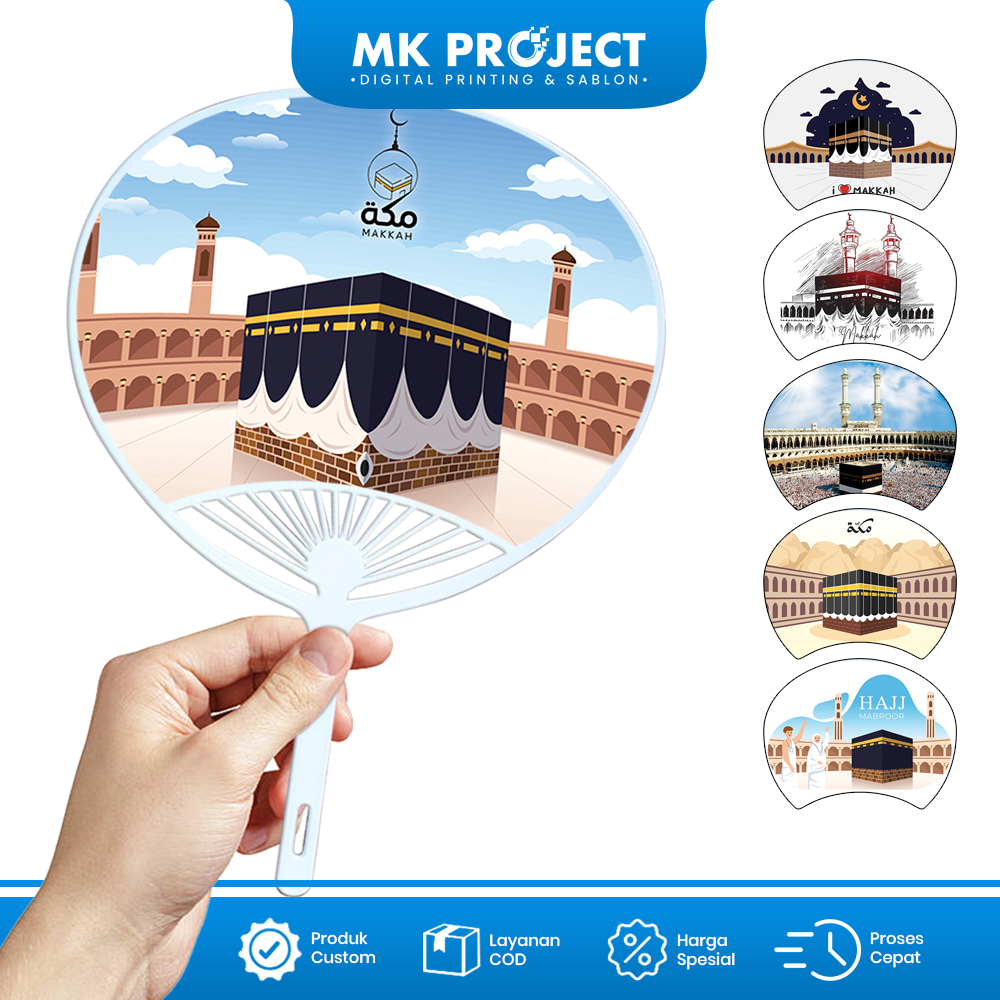 MINIMAL Ka'bah FAN MAKKAH 2 SIDES WITHOUT MINIMUM ORDER By Umrah Hajj ...