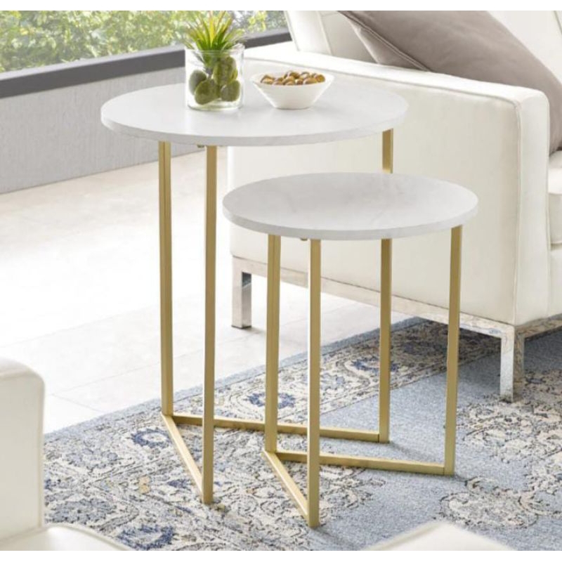 Minimalist Corner Table, Corner Decorative Table | Shopee Singapore