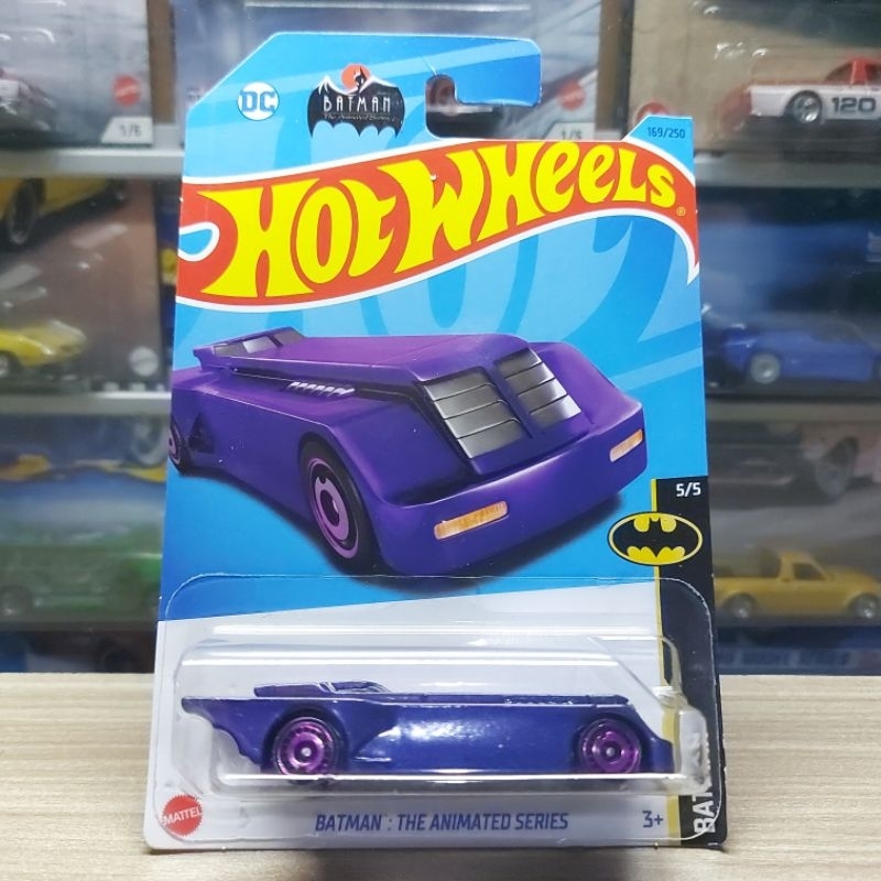 Hot WHEELS BATMAN THE ANIMATED SERIES PURPLE 2023 - BATMOBILE | Shopee ...