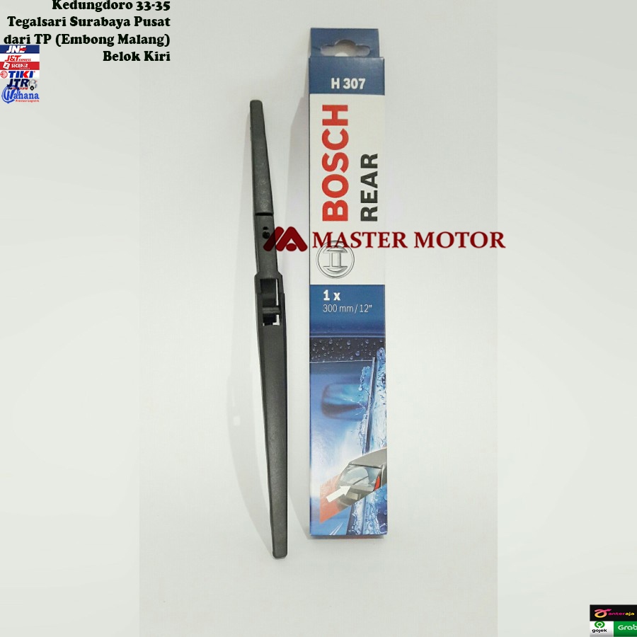 Bosch Rear Wiper 12inch 300mm - Blade H 307 | Shopee Singapore