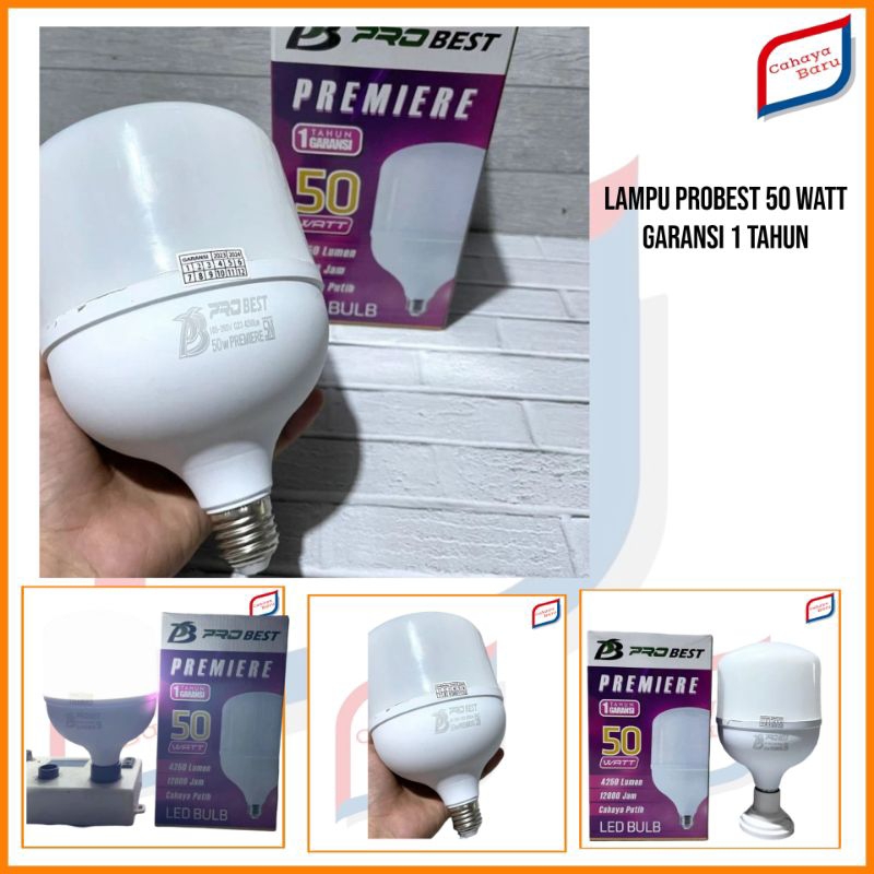 Probest 50 watt jumbo led lamp 1 year guarantee | Shopee Singapore