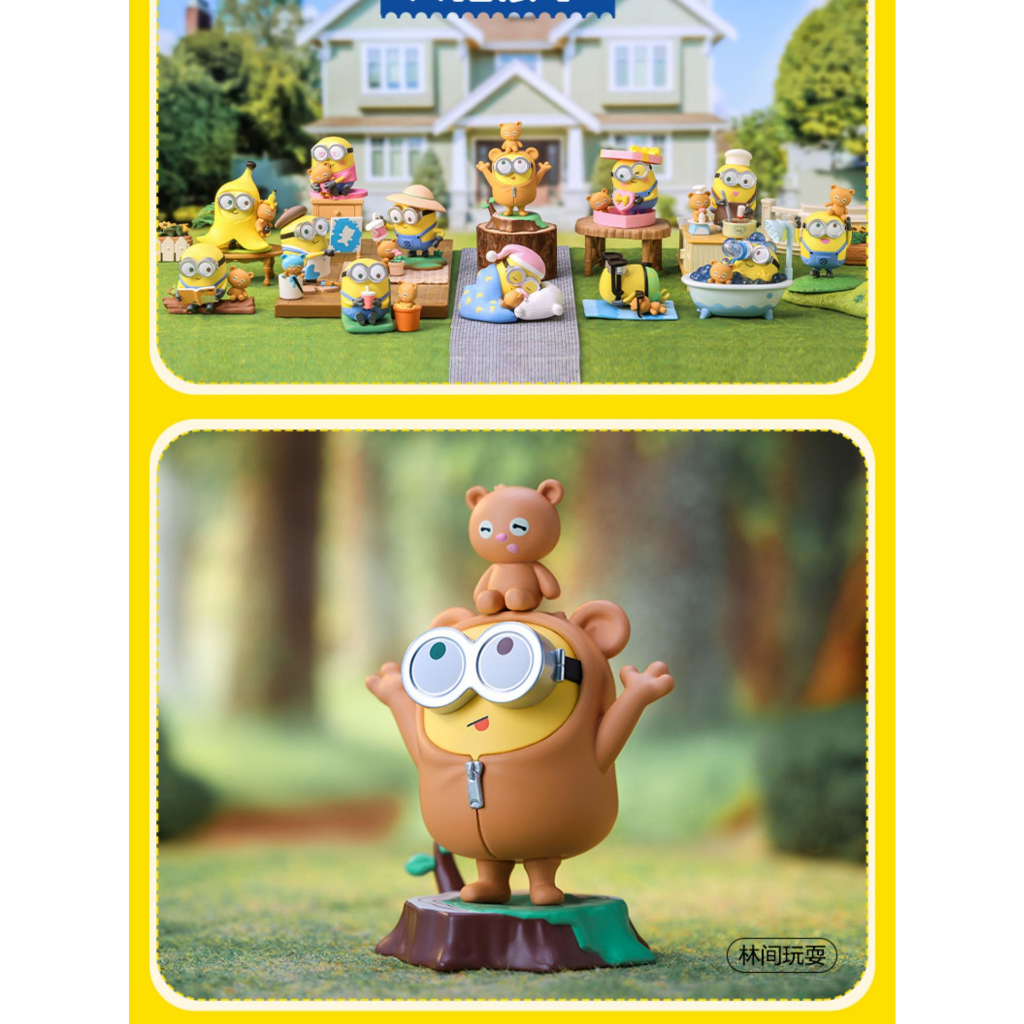 Popmart - Minion Bob+Blind Box Surprise Box Team | Shopee Singapore
