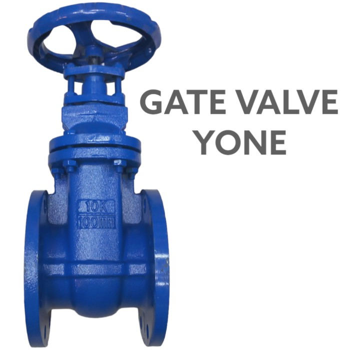 Gate VALVE FLANGE YONE CAST IRON DN100 JIS 10K 4 INCH | Shopee Singapore