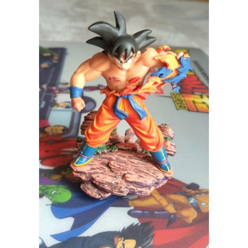 Dragon ball figure megahouse neo capsule goku battle damage dragonball ...