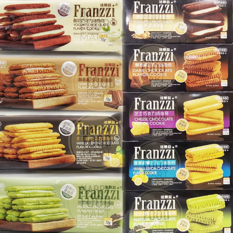 [BPOM RI] FRANZZI BISCUIT/SUNSSI COOKIES MINI/ BISCUITS IMPORTED CREAM ...