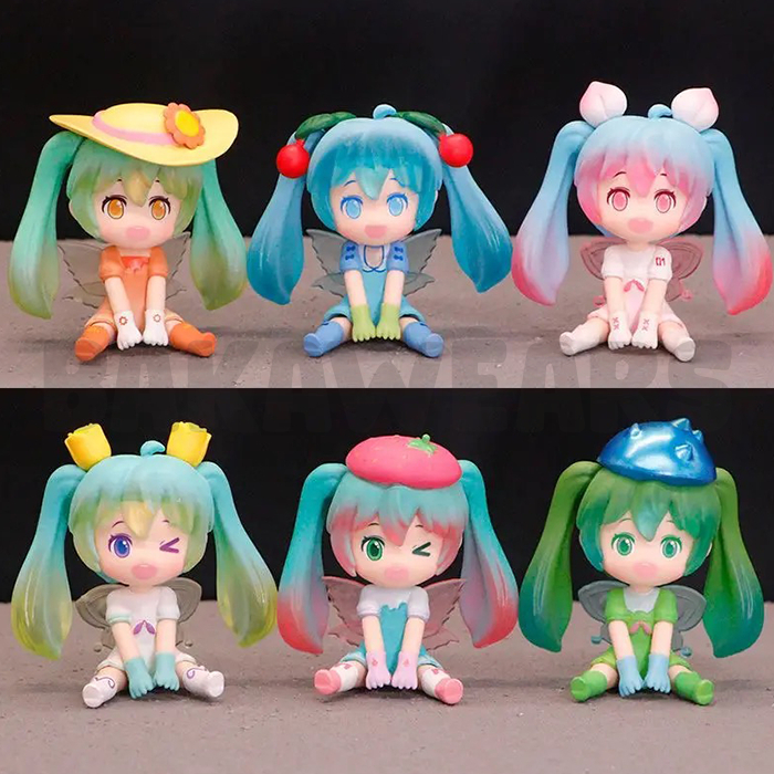 Miku Chibi Mini Figure Topper Display Collection | Shopee Singapore