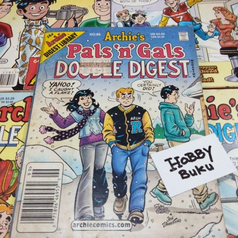 Imported Comics Archie Betty Veronica Jughead Pals n Gals Double Digest English | Shopee Singapore