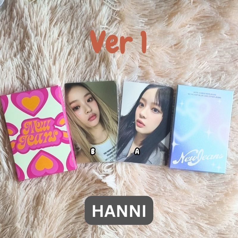 Official PHOTOCARD HANNI NEW JEANS X LINE FRIENDS | Shopee Singapore